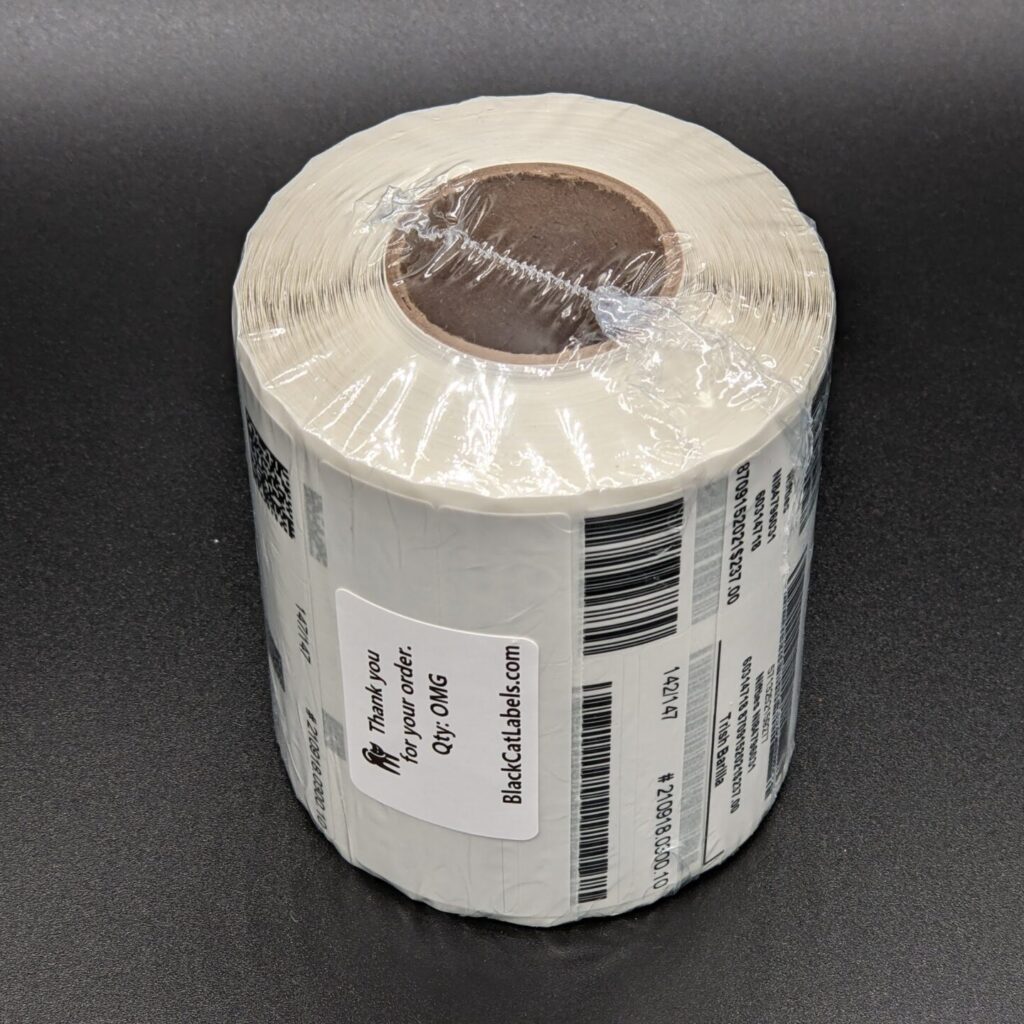 Custom Roll Labels – Black Cat Labels